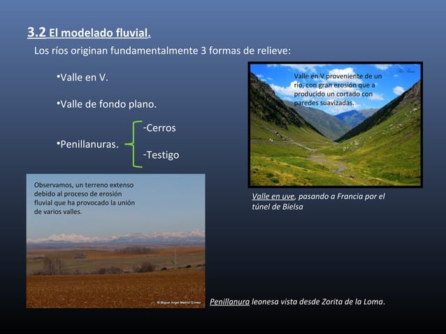 El relieve y sus agentes 3º ESO - 1ª parte | PPT