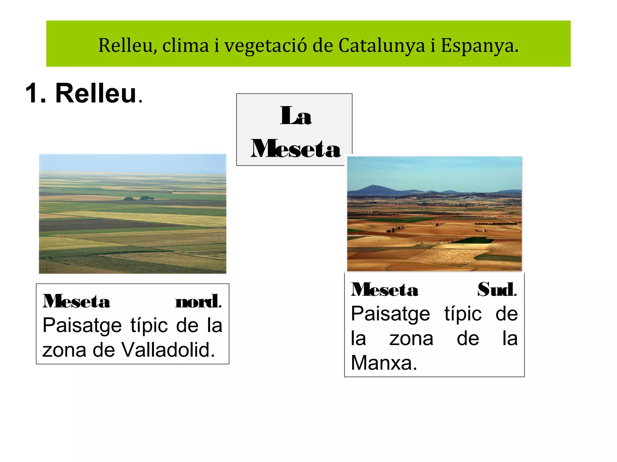 El relleu de la Península Ibèrica. | PPT
