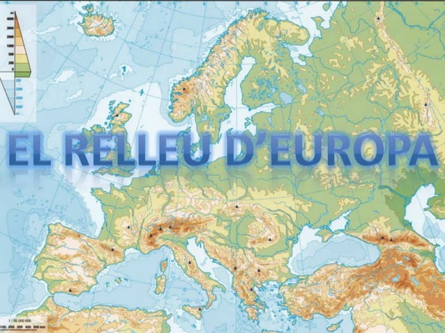 El relleu d'europa | PPTX