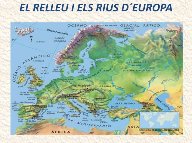El relleu, els rius i els climes | PPT