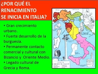 El renacimiento: contexto histórico y características generales | PPTX