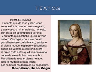 El Renacimiento. Generalidades y poesía | PPS