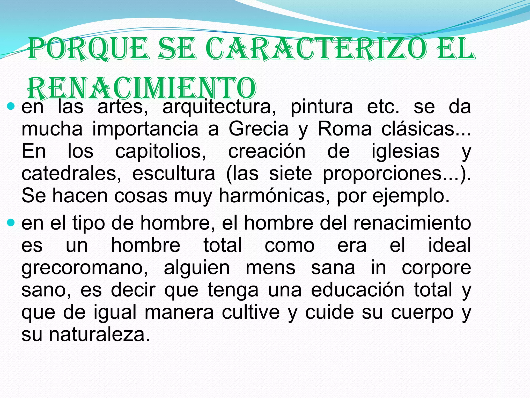 El renacimiento y sus consecuencias | PPT