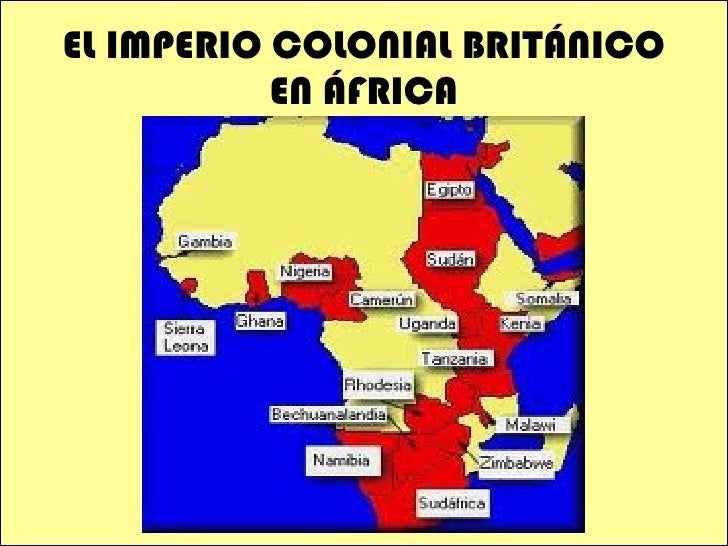 El reparto de áfrica