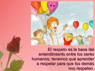 El respeto | PPT