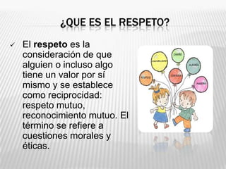 El respeto | PPT