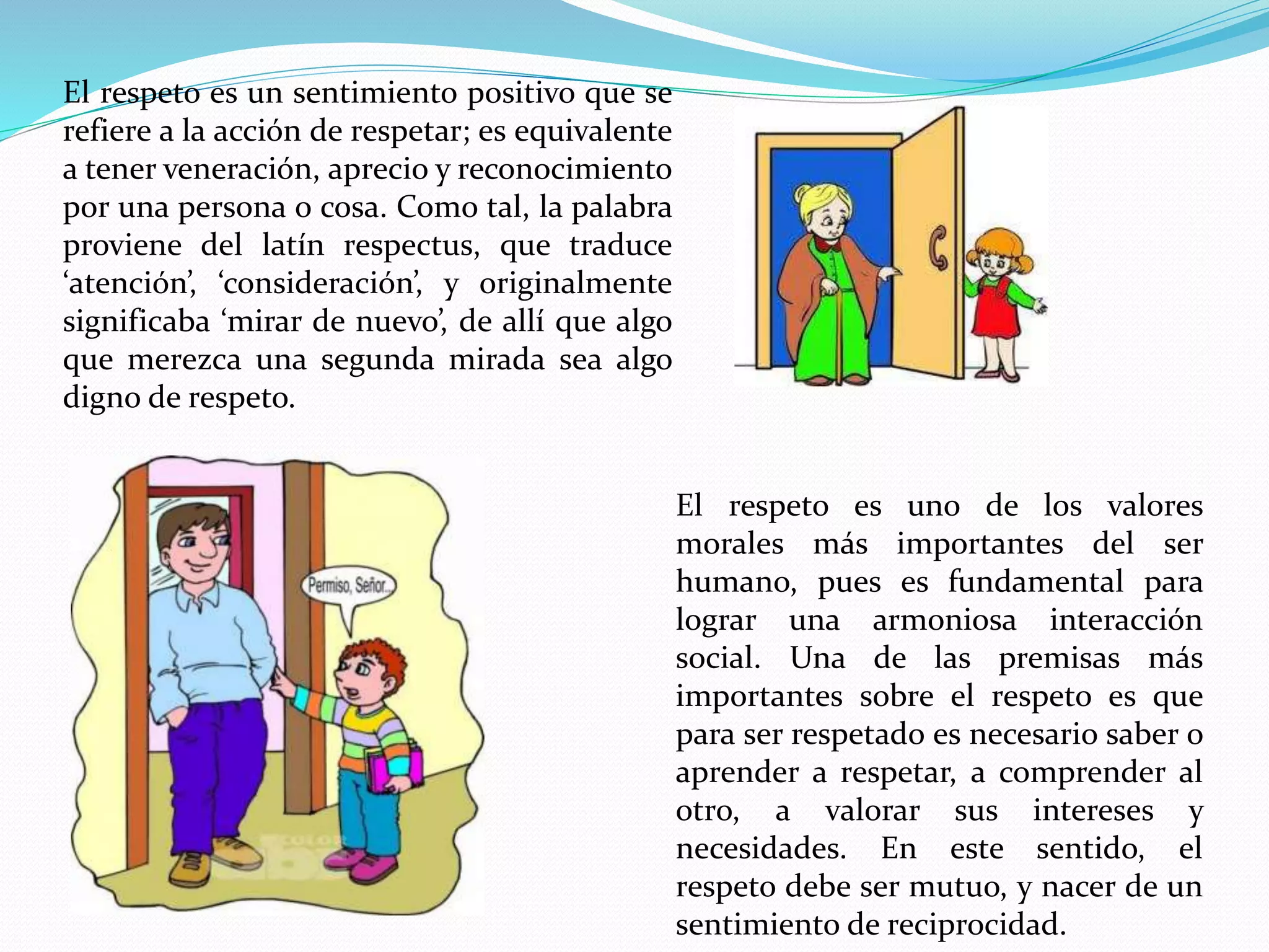 El respeto | PPT