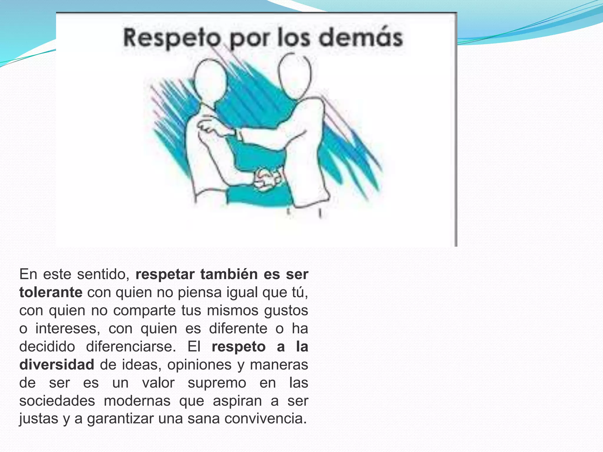 El respeto | PPT