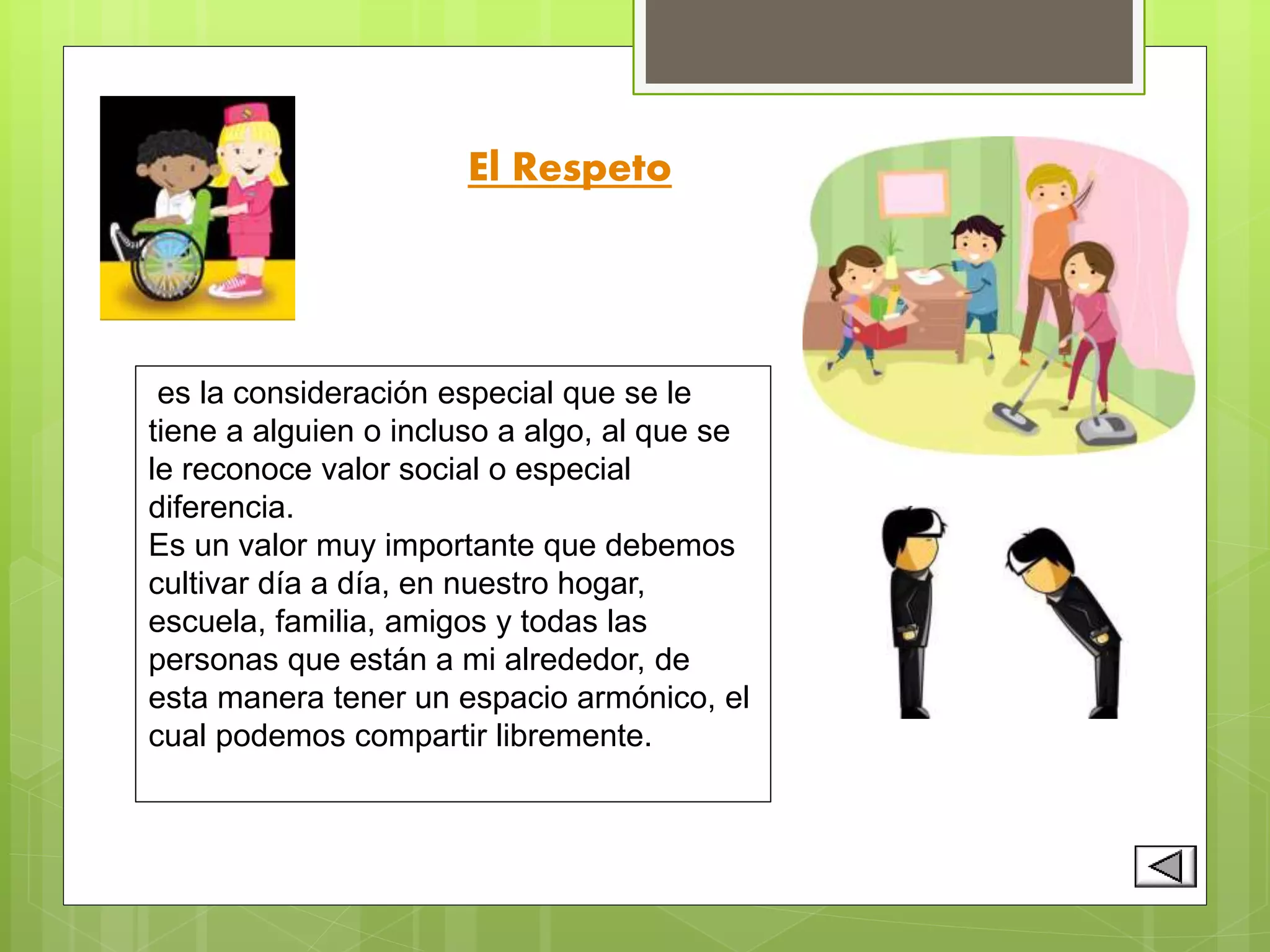 El Respeto | PPT