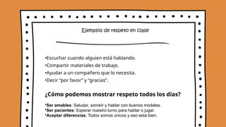 El respeto en el aula de clases como forma de convivencia sana .pptx