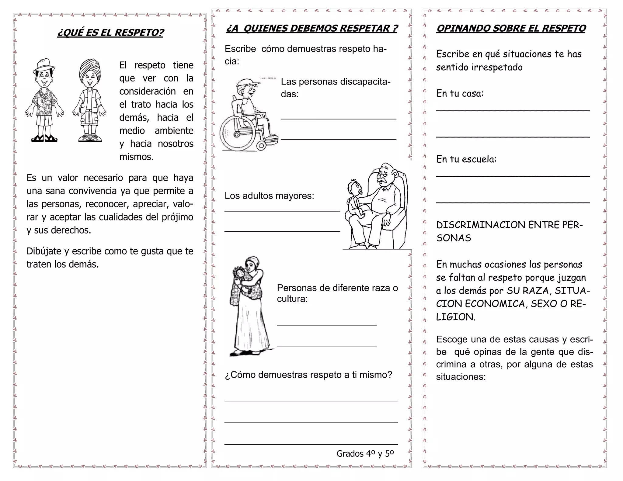 El respeto grados 4° y 5° | PPT