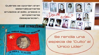 El Régimen de Alfredo Stroessner | PDF
