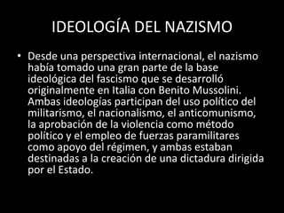 El régimen nazi. alejandro osvaldo patrizio | PPTX