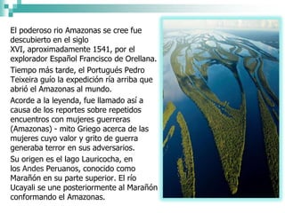 El rio amazonas | PPT