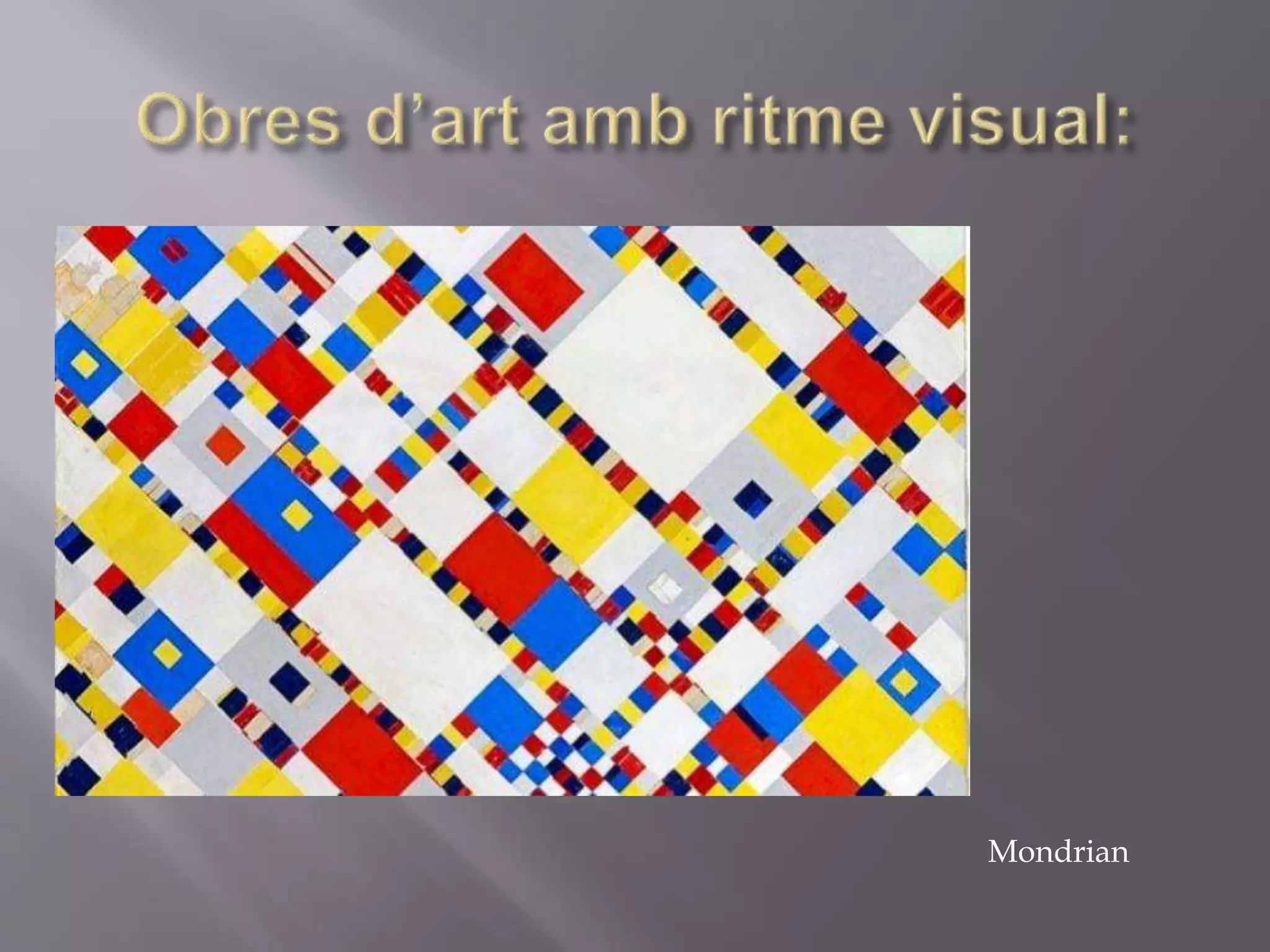 El ritme visual | PPTX