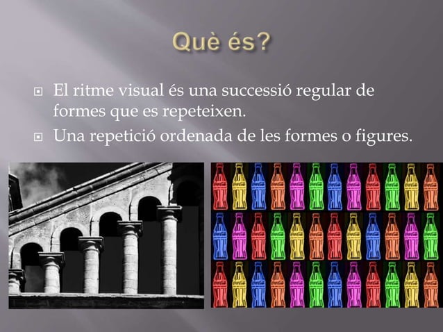 El ritme visual | PPTX