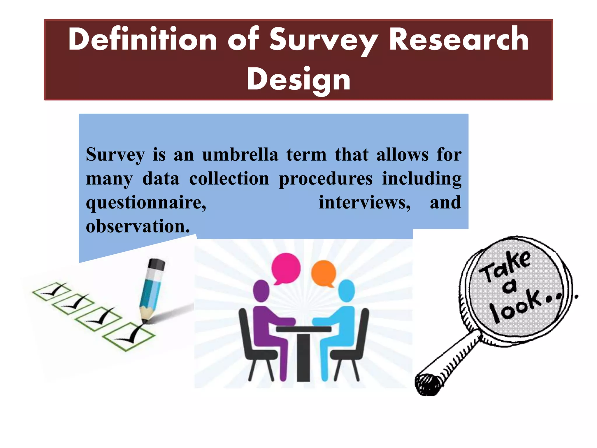 English Language Research : Survey Research Design | PPTX