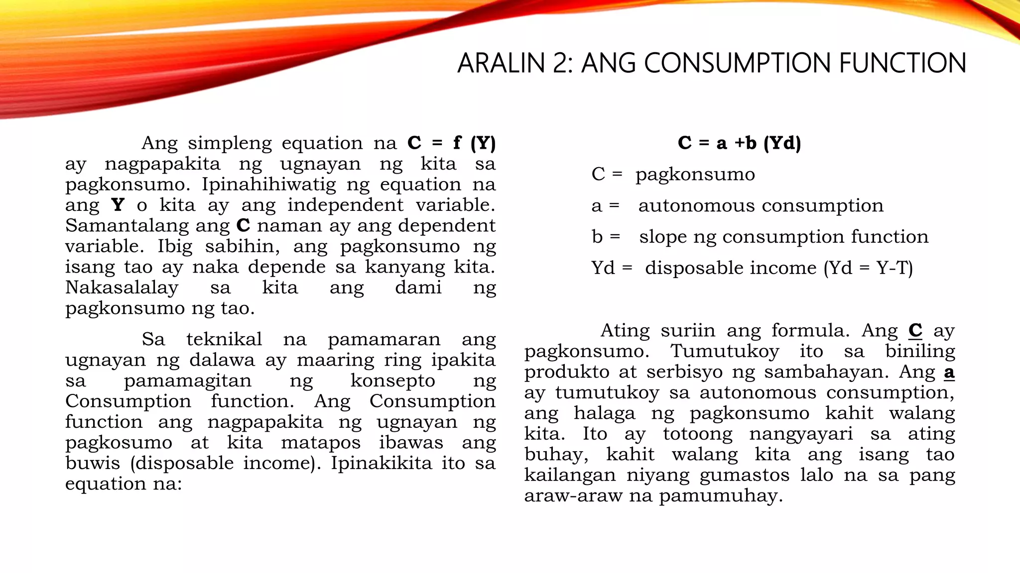Ikatlong Markahan – Modyul 3: Ugnayan ng Kita, Pagkonsumo at Impok | PPTX