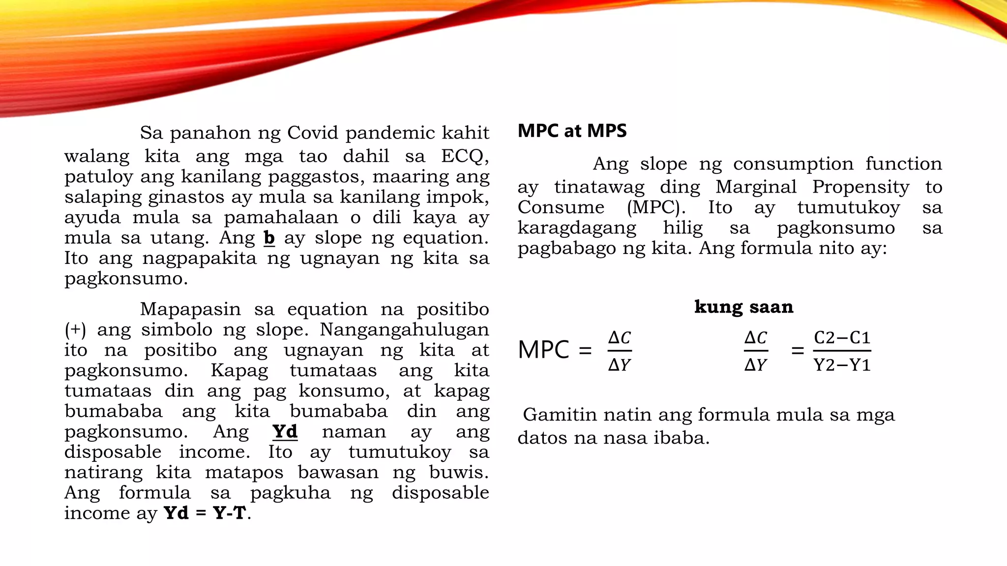 Ikatlong Markahan – Modyul 3: Ugnayan ng Kita, Pagkonsumo at Impok | PPTX