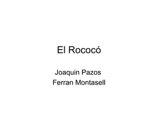 El rococó | PPT