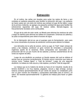 El ron proceso completo | DOCX