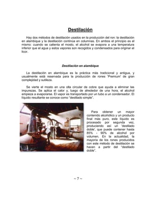 El ron proceso completo | DOCX