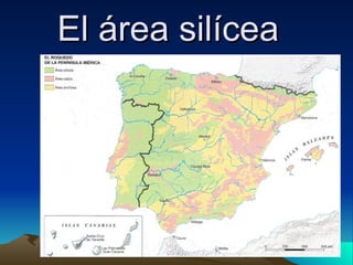 El roquedo peninsular y los tipos de relieve | PPT