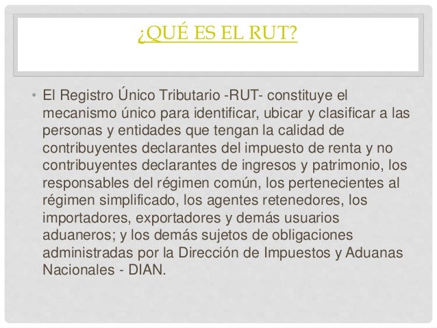 El rut