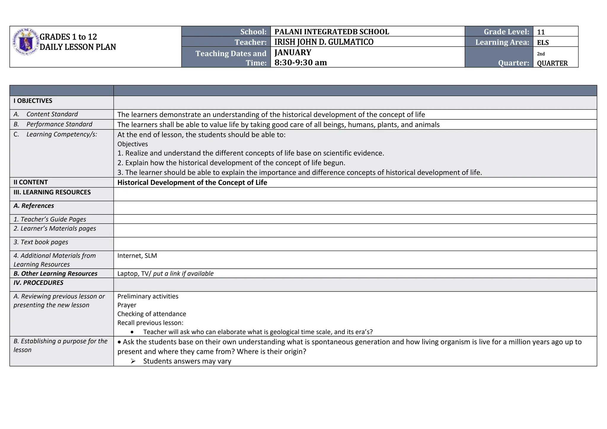 ELS-DLP Q2 -Historical development of life.docx