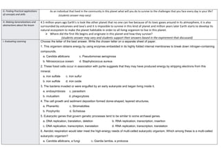 ELS-DLP Q2 -The Origin of the First Life Forms on Earth.docx | Geology ...
