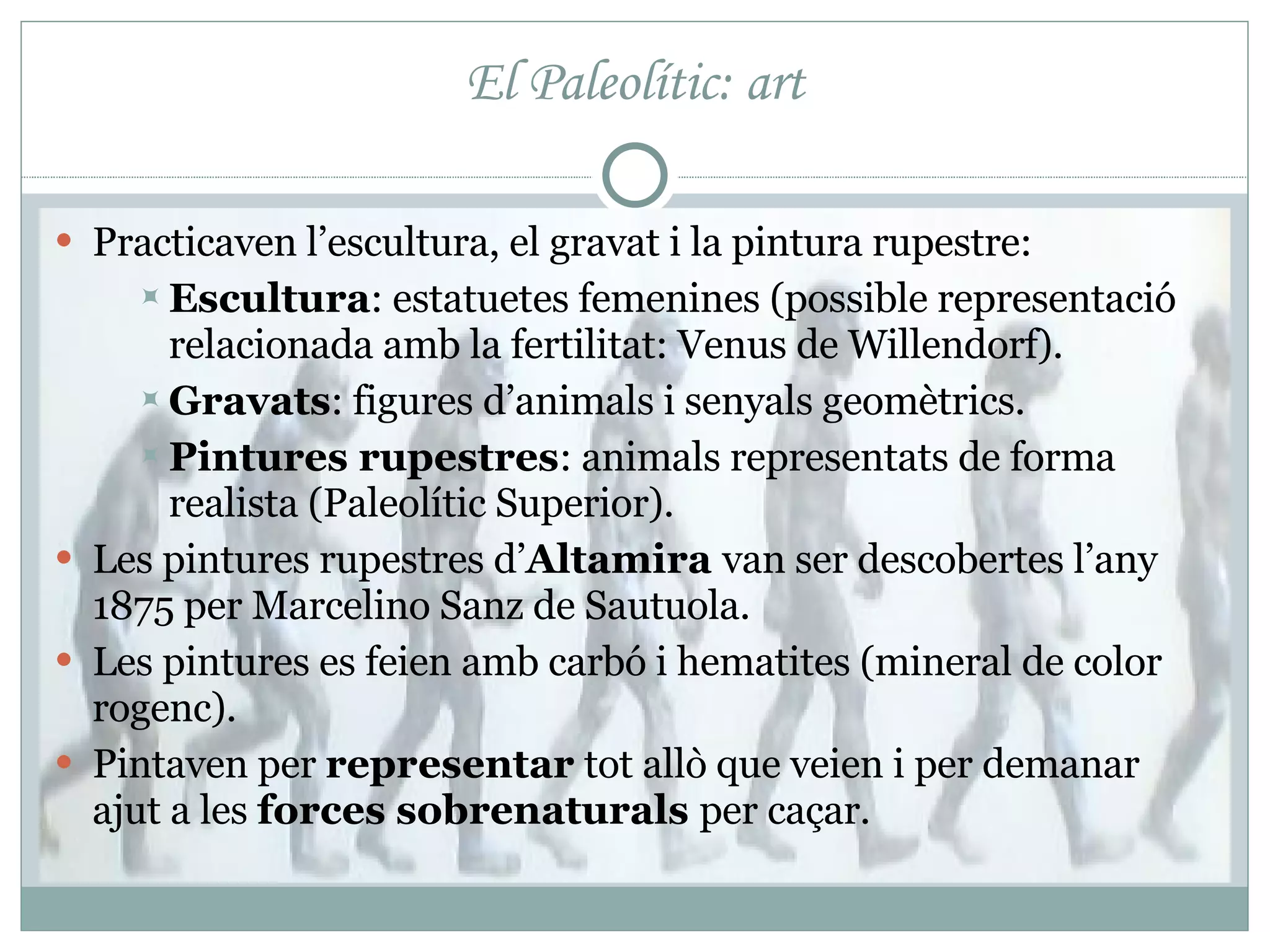 Els Primers Humans | PPT