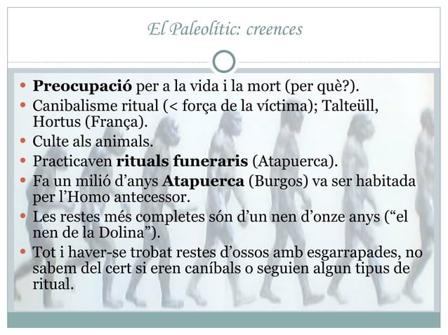 Els Primers Humans | PPT