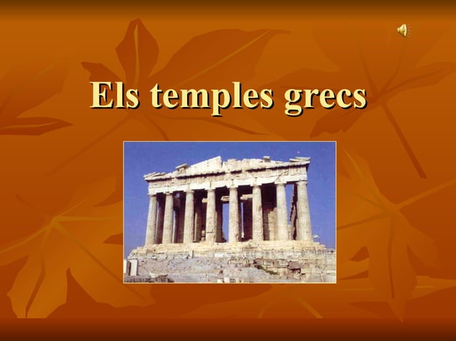 Els Temples Grecs | PPT
