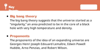 BIG BANG THEORY LESSON 1.1 ABOUT SCIENCE | PPT