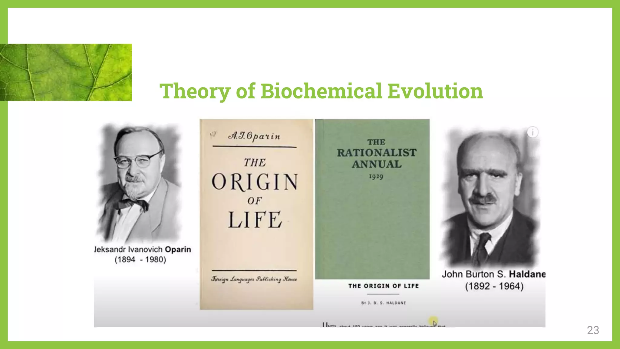 ELS 11 Q2 W1 Evolving Concept of Life.pptx | Biological Sciences | Science