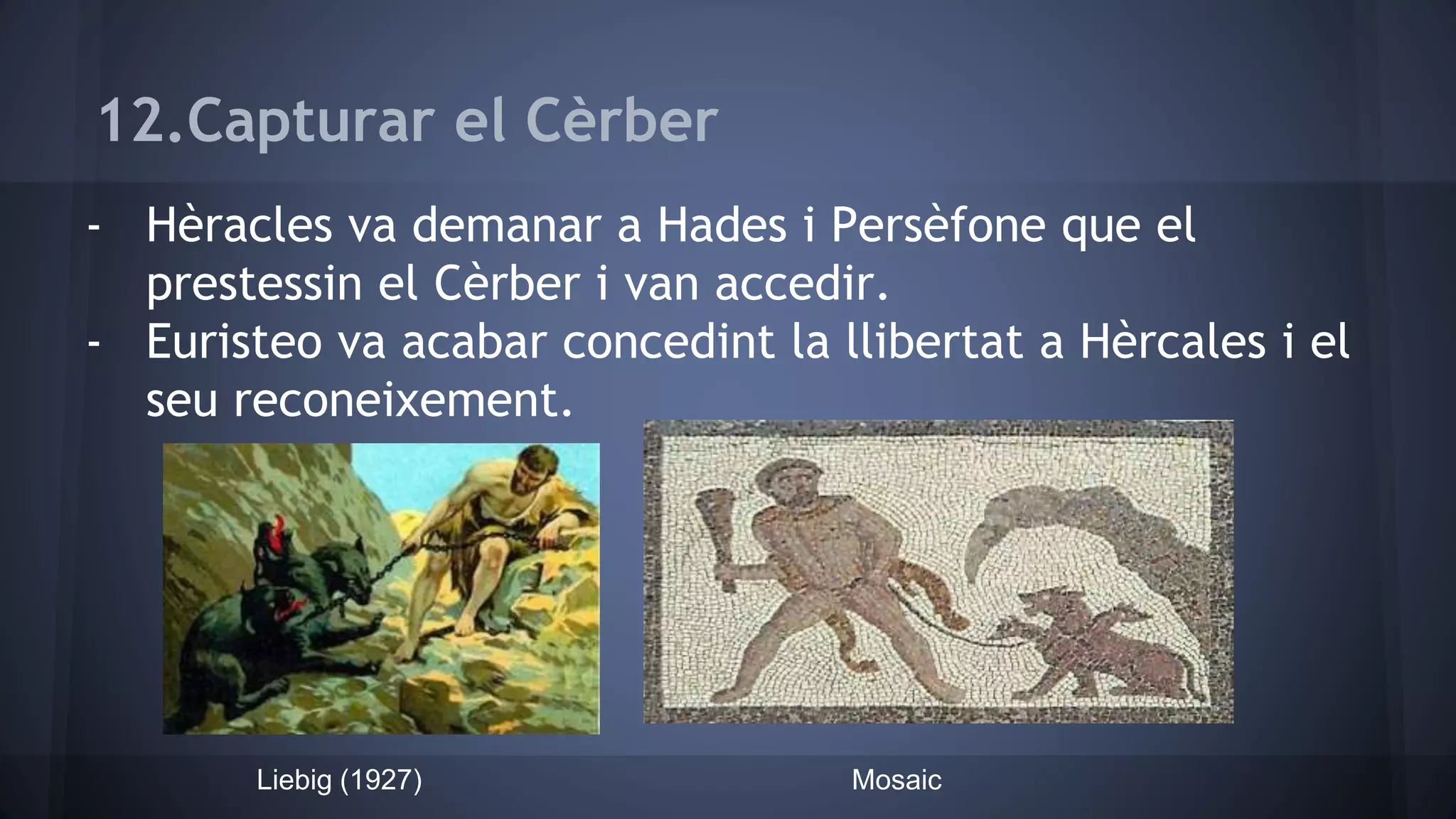 Els 12 treballs de heracles | PPTX