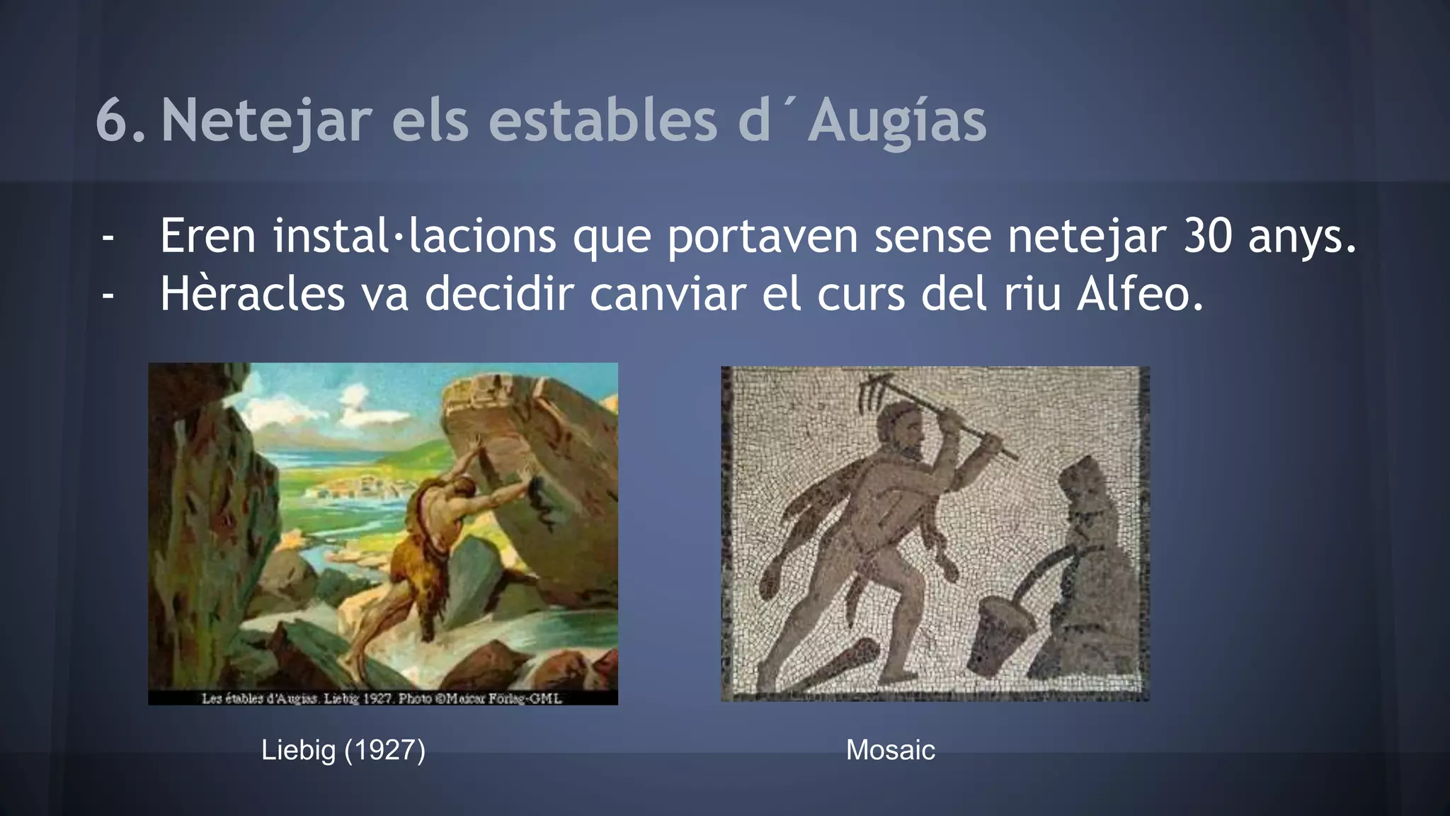 Els 12 treballs de heracles | PPTX