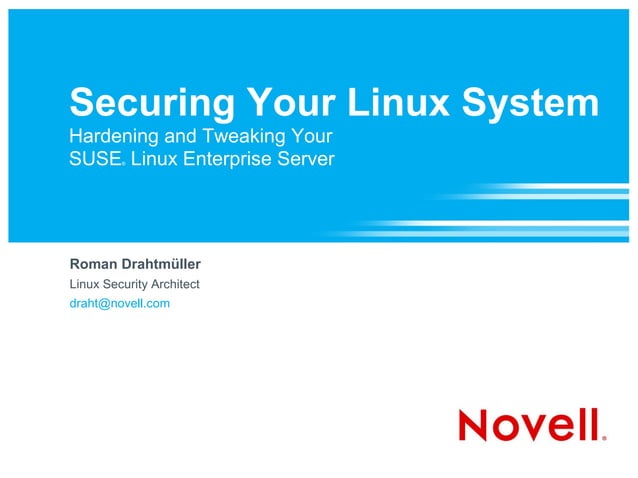 Securing Your Linux System | PPT