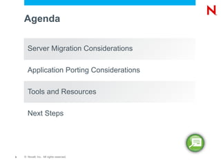 UNIX to SUSE Linux Enterprise Server : Tools and Tips for a Successful Migration | PPT
