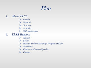 Elsa belgium presentation | PPT