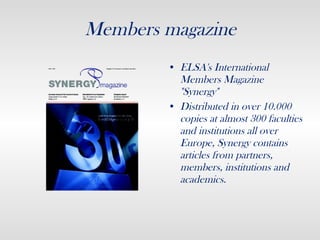 Elsa belgium presentation | PPT