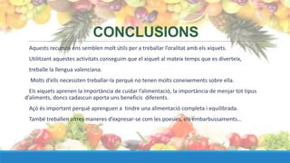 Els aliments | PPTX