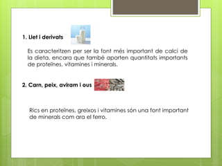 Els aliments | PPTX
