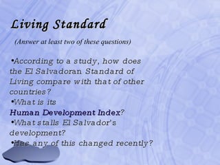 El Salvador Template | PPT