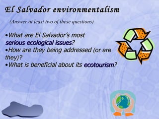 El Salvador Template | PPT