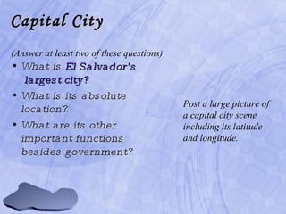 El Salvador Template | PPT