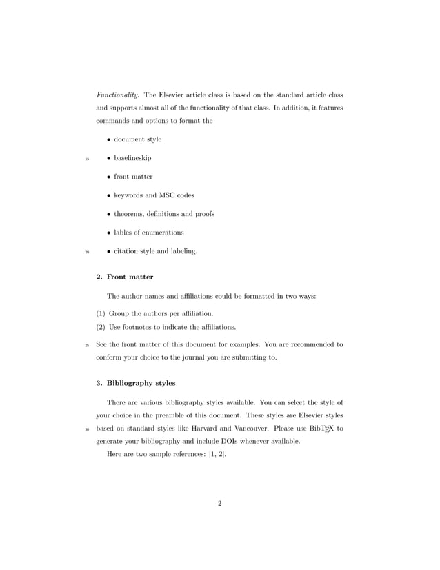 Elsarticle template | PDF | Desktop Publishing | Computer Software and ...