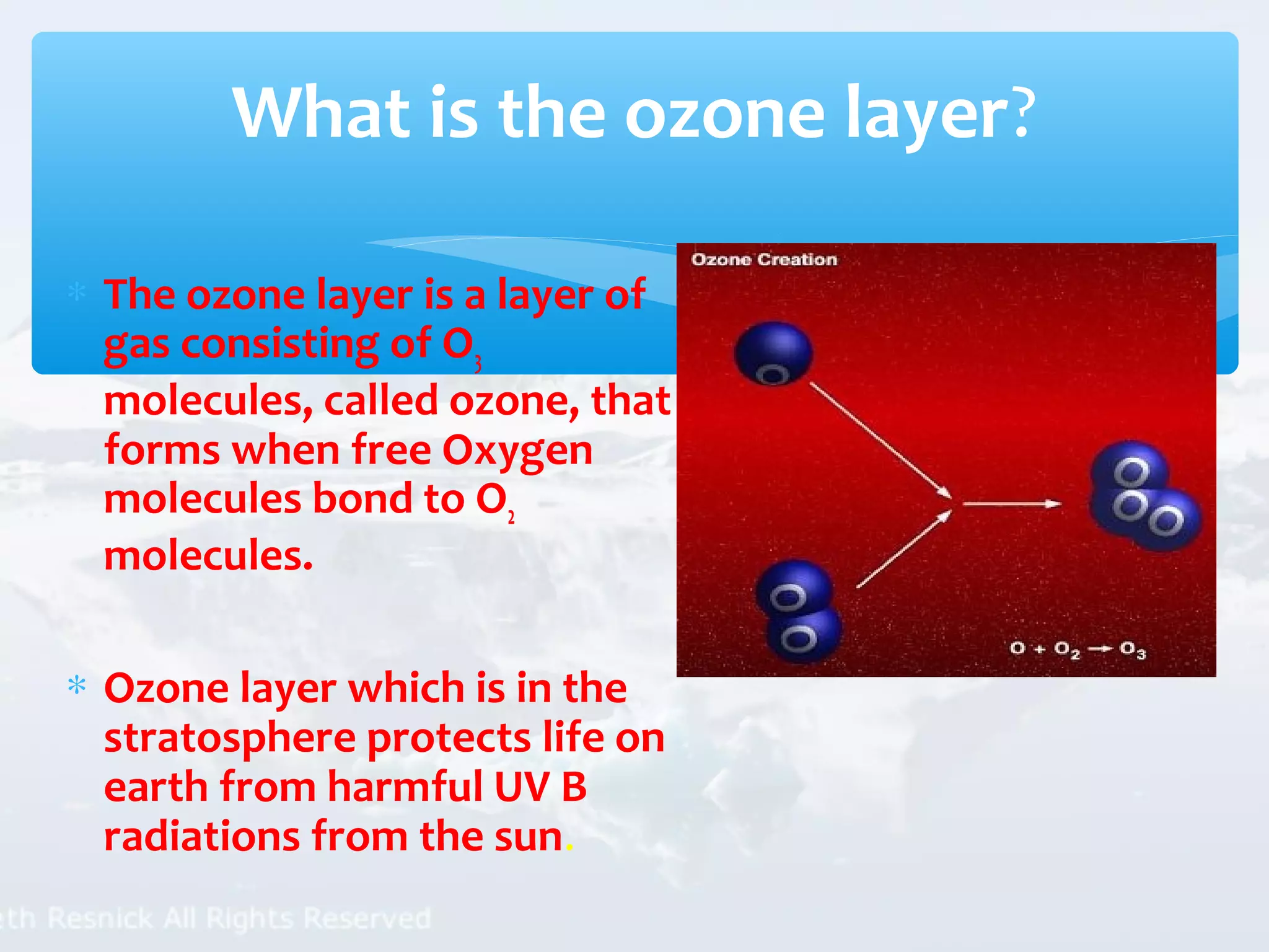 Ozone layer depletion | PPT