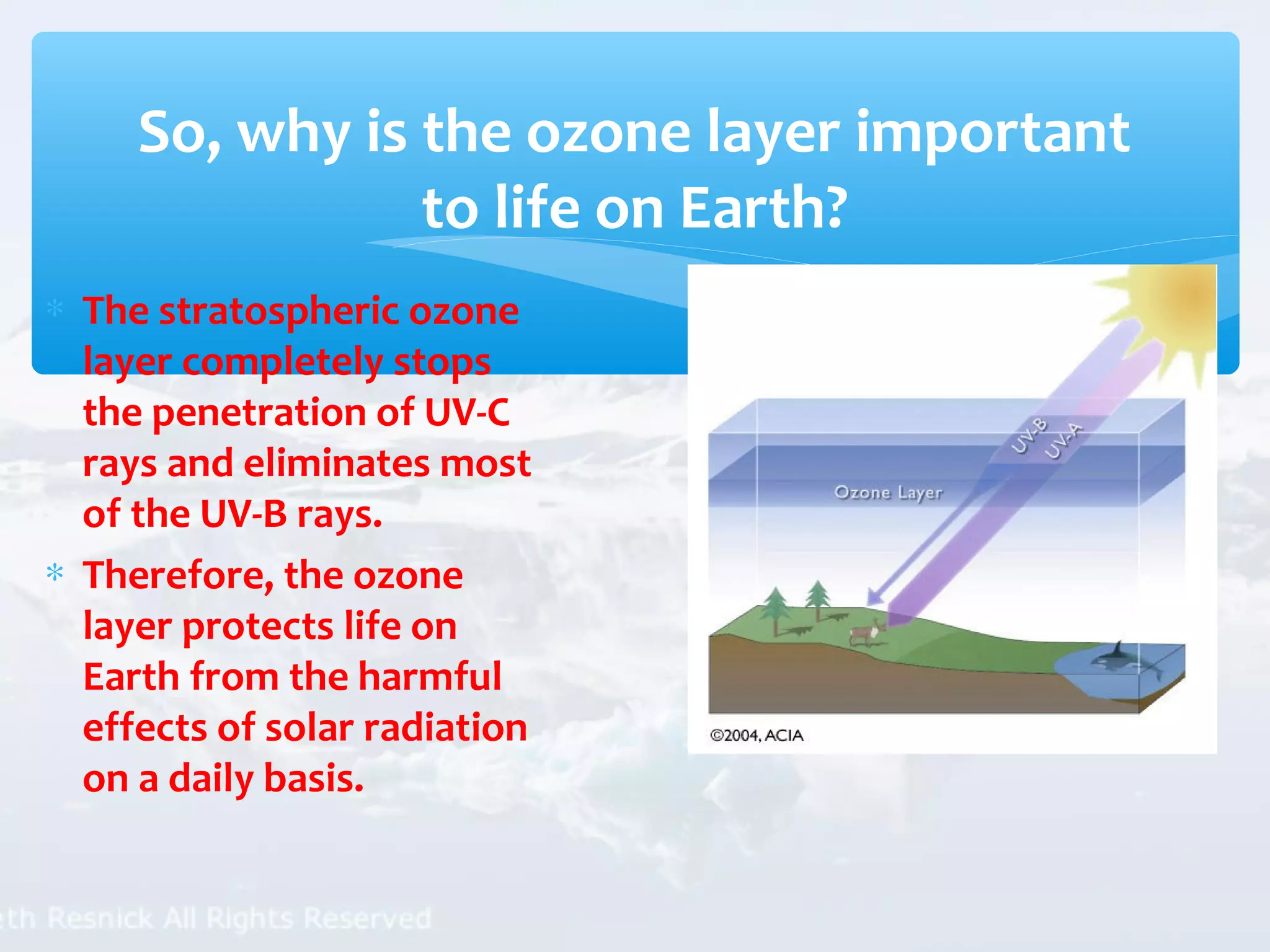 Ozone layer depletion | PPT