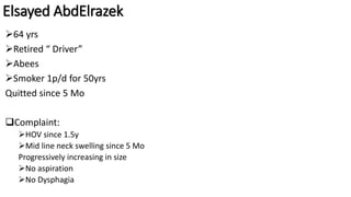 Elsayed Mokhtar case presentation | PPT